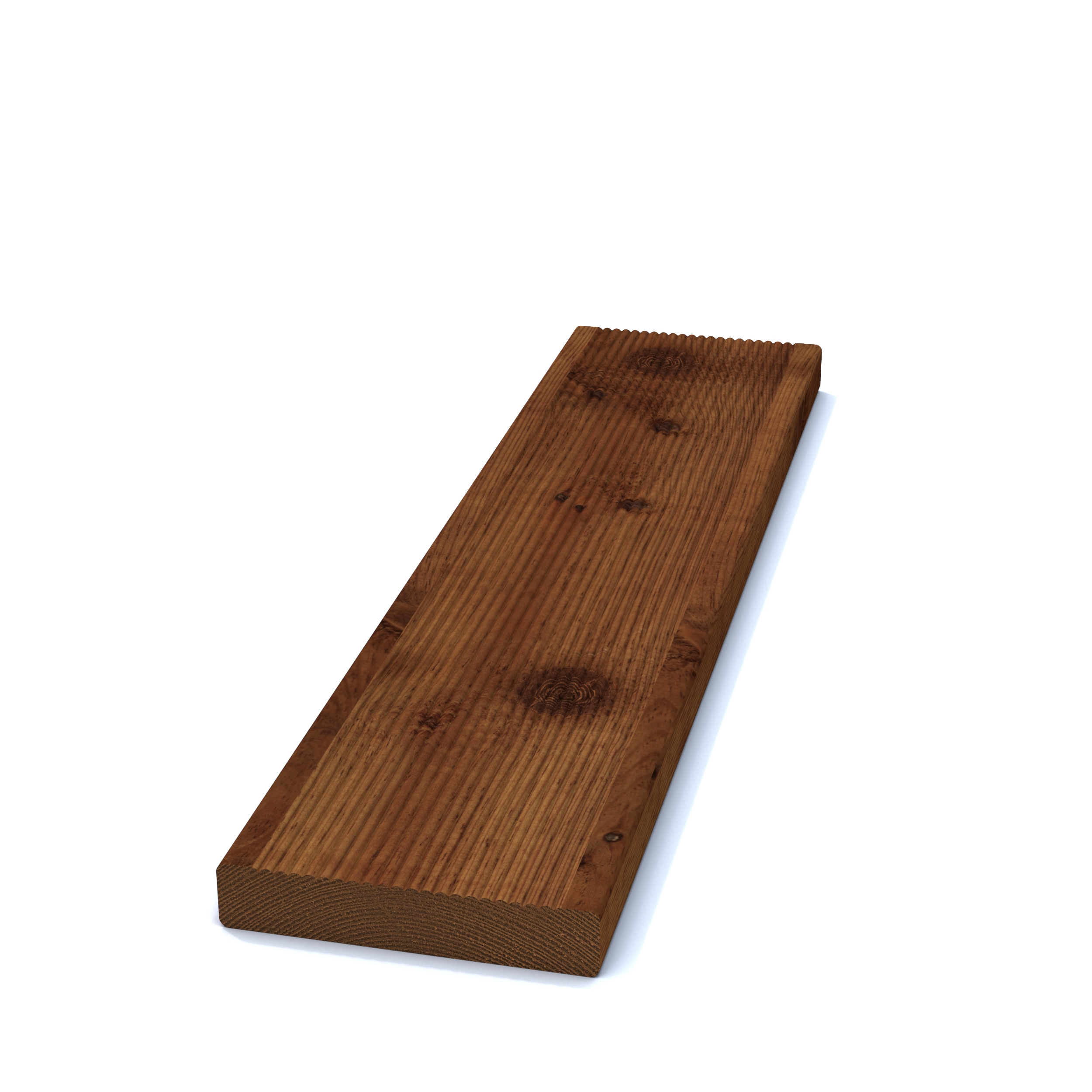 Rillad trall brun imp NTR AB G4-2 28x145 - TräGuiden